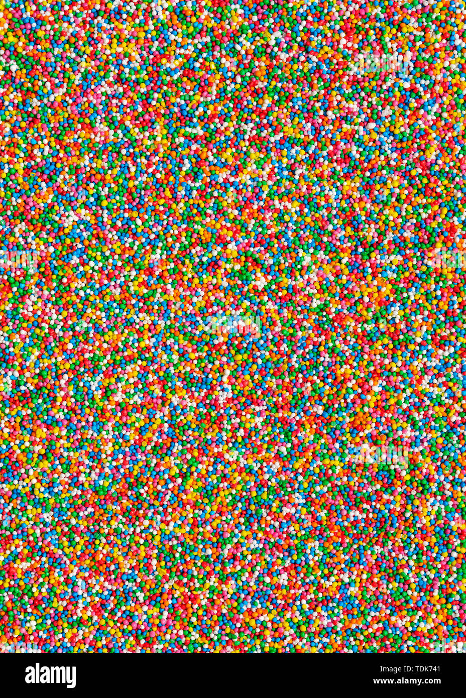 Hundreds and thousands, colourful background Stock Photo - Alamy