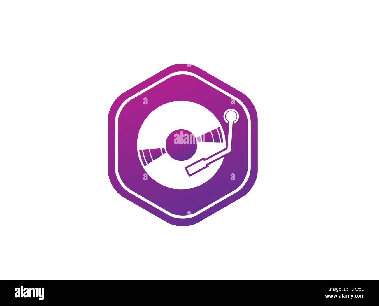 Music logo Stock Vector Images - Alamy