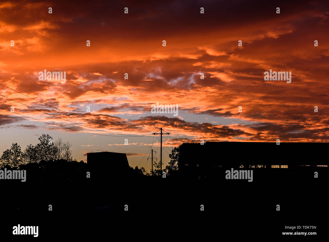 Sunset and sunset night backstage hi-res stock photography and images ...