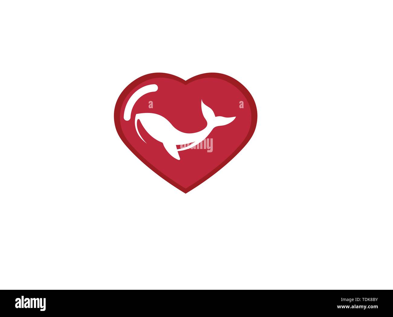 Giant heart shape Stock Vector Images - Alamy