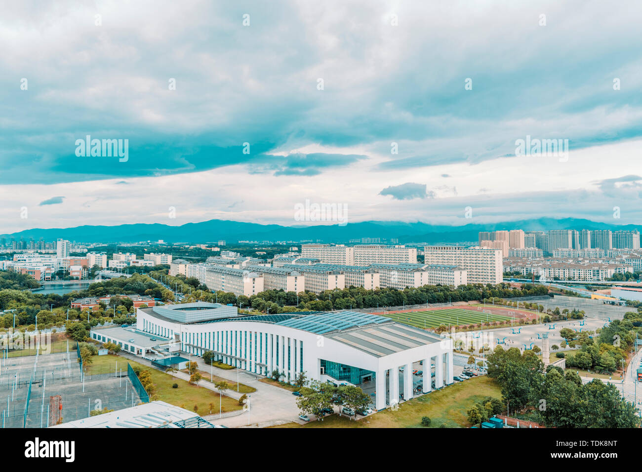 Scenery of Nanchang University Stock Photo - Alamy