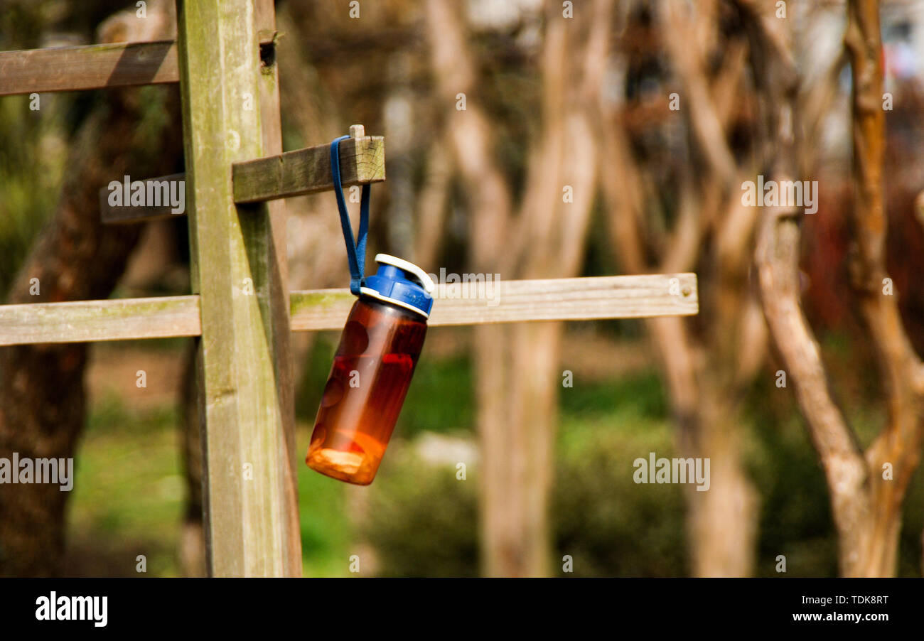 A kettle hanging on a shelf Stock Photo - Alamy