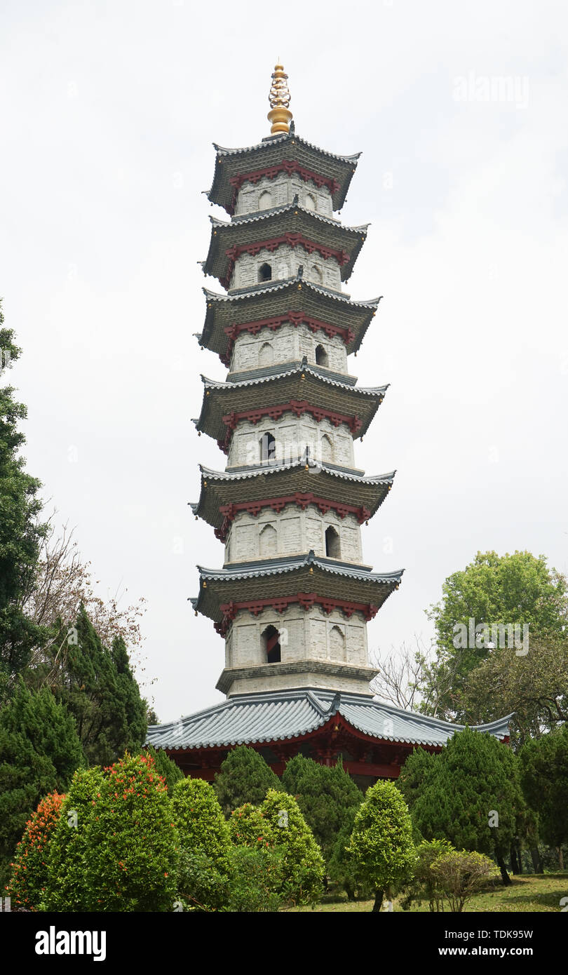 Folk village scenery Stock Photo - Alamy