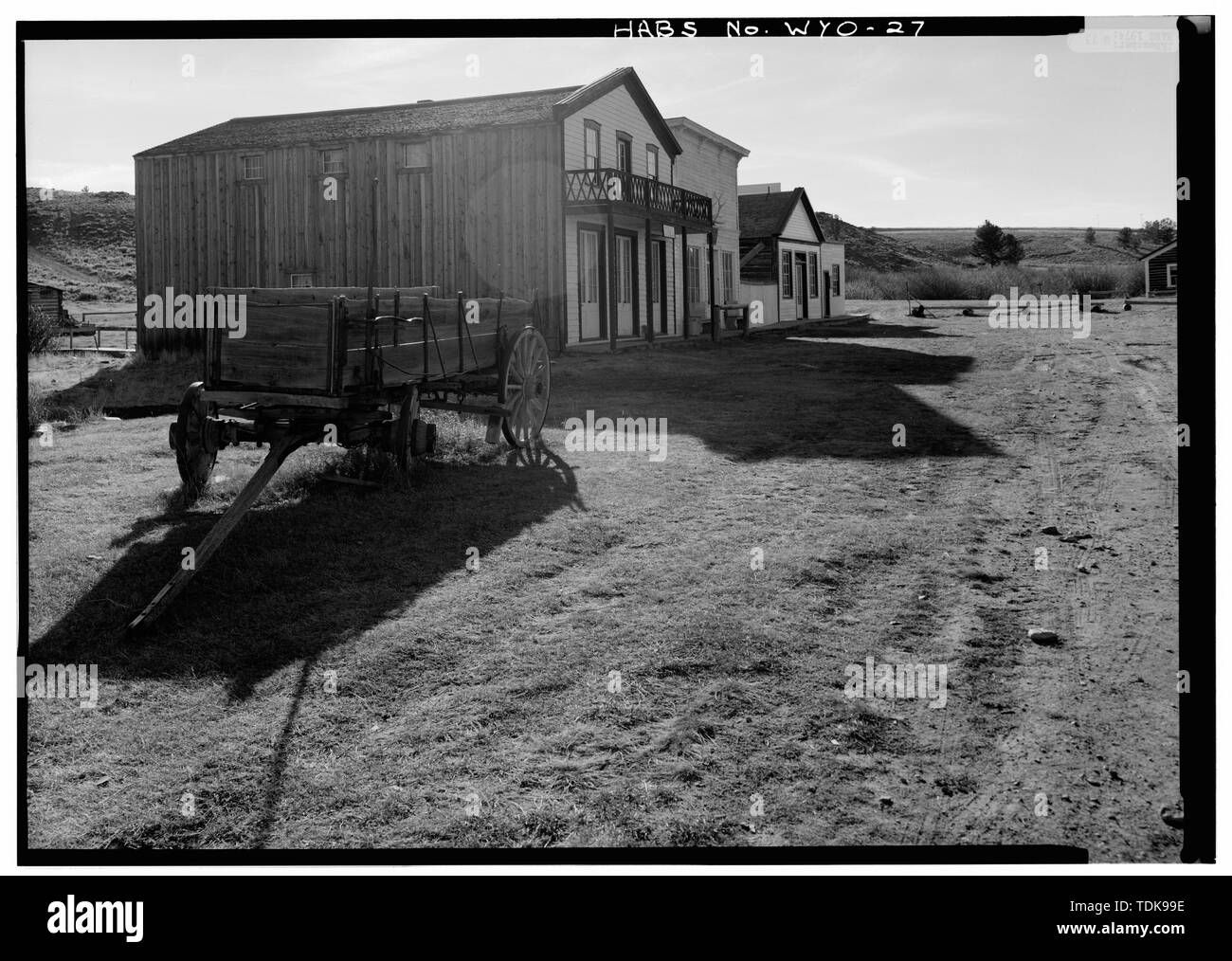View looking west towards Black and White Stock Photos & Images - Alamy