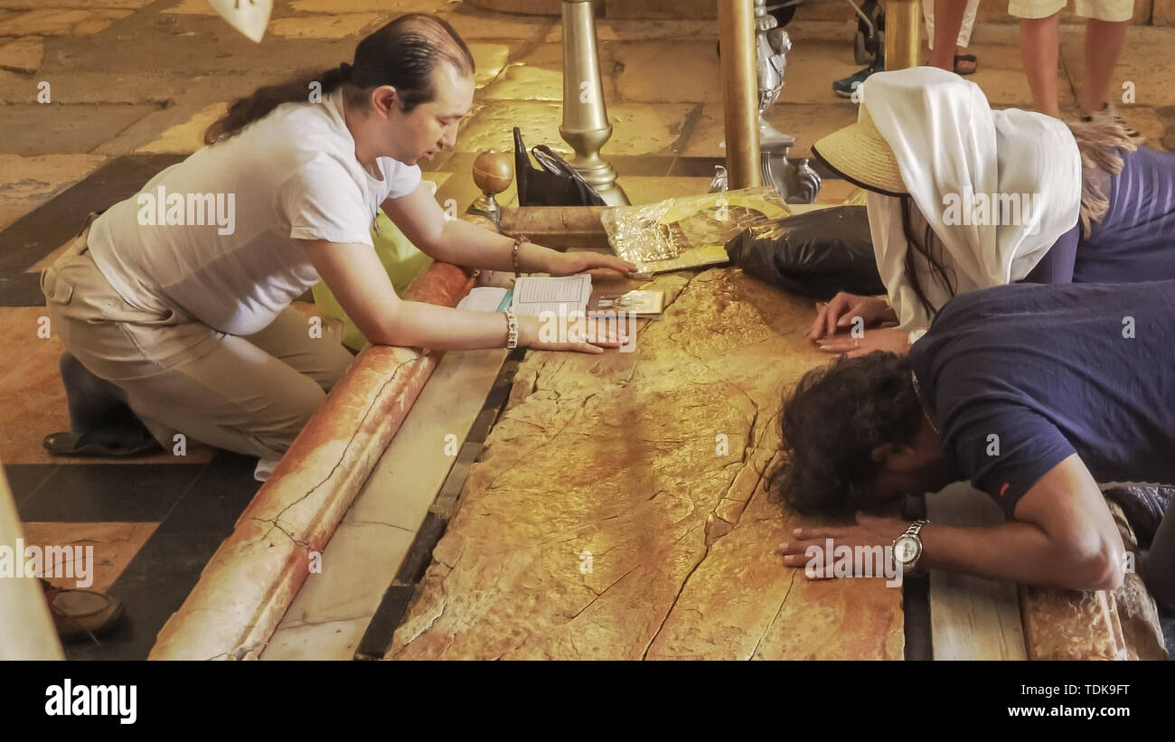 The anointing stone hi-res stock photography and images - Alamy