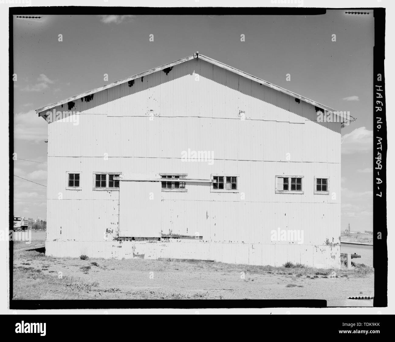 Office and warehouse building. South side. View to northeast. - Conrad ...