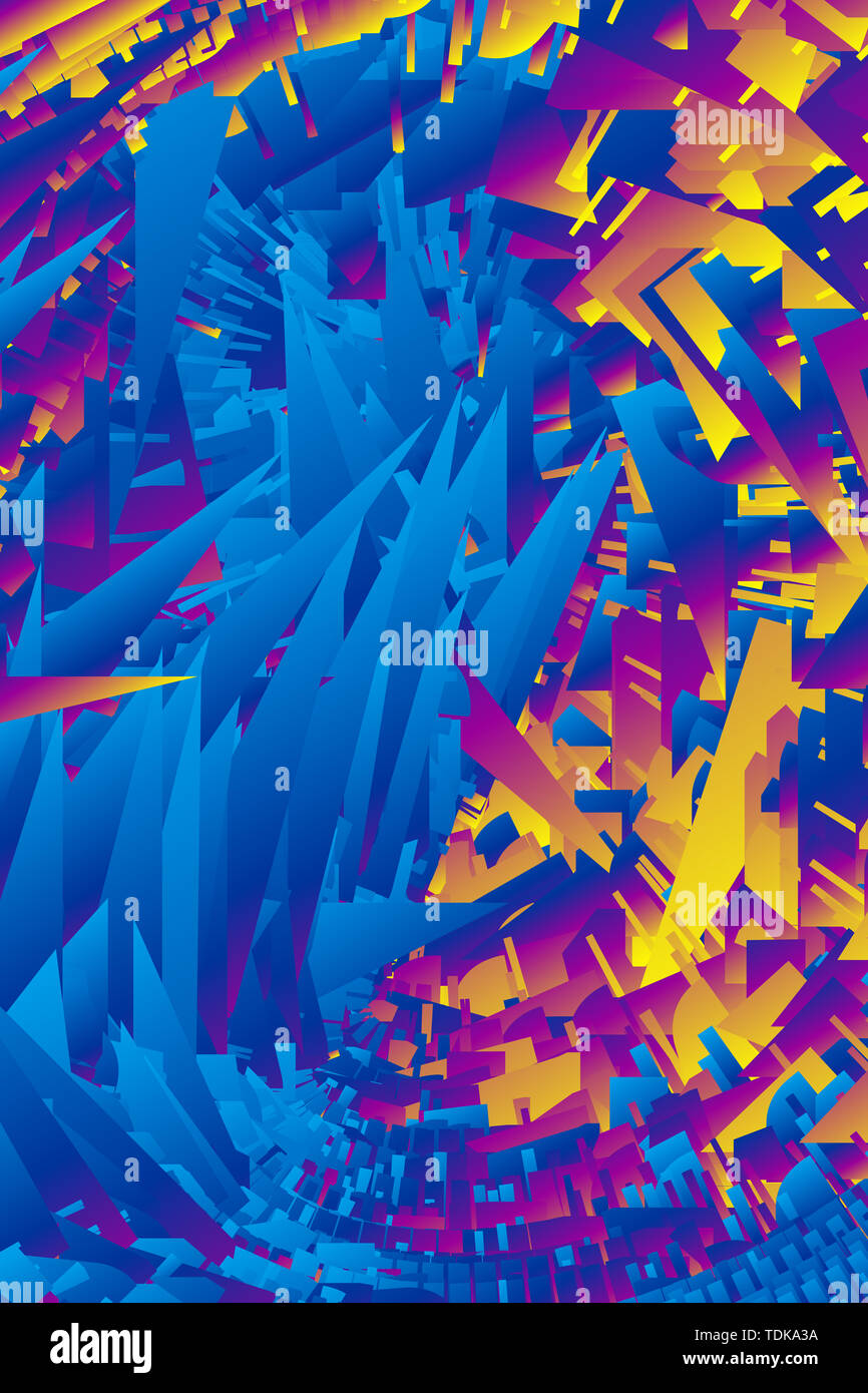 Abstract background composed of colored fragments Stock Photo - Alamy