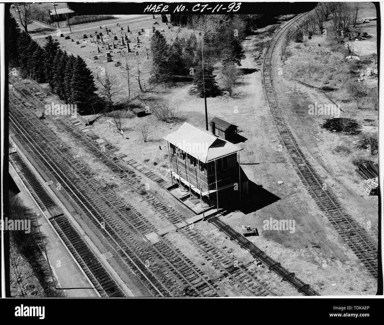 Old Saybrook Mechanical Interlocking Tower. Old Saybrook, Middlesex Co ...