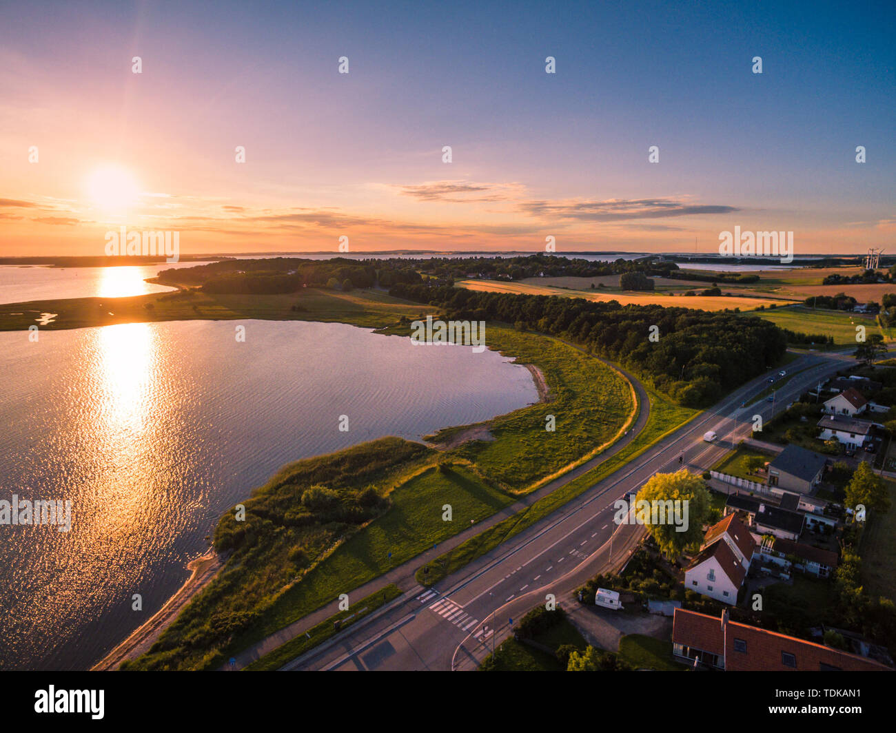 Danish villas hi-res stock photography and images - Alamy
