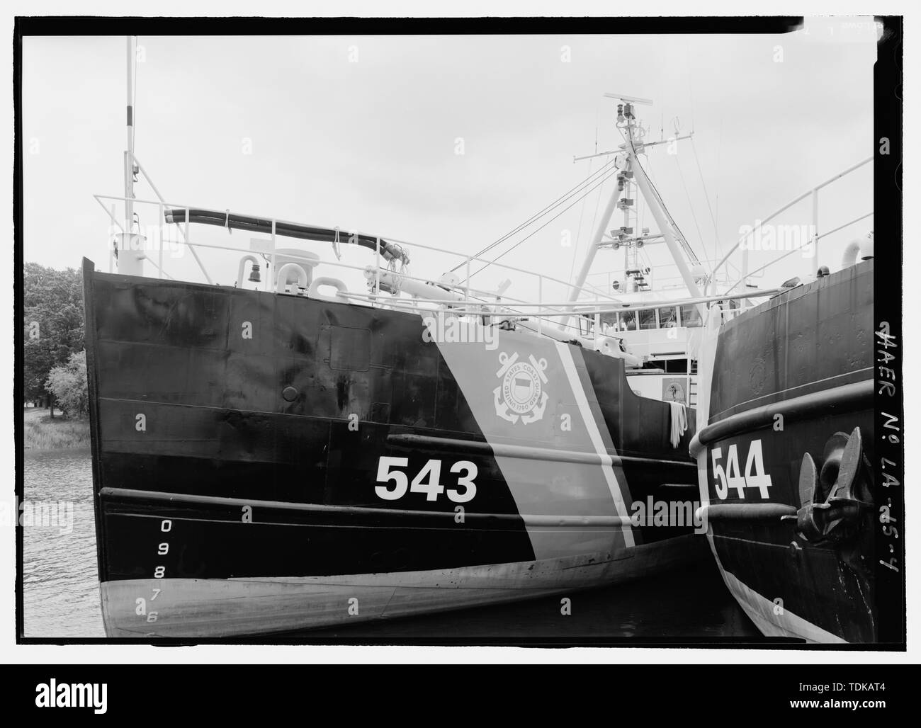 on right. Note differences between the two. - U.S. Coast Guard Cutter ...