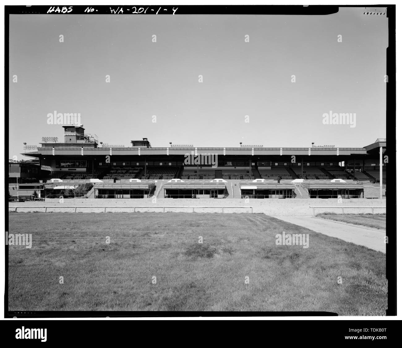 Side view east elevation Black and White Stock Photos & Images - Alamy