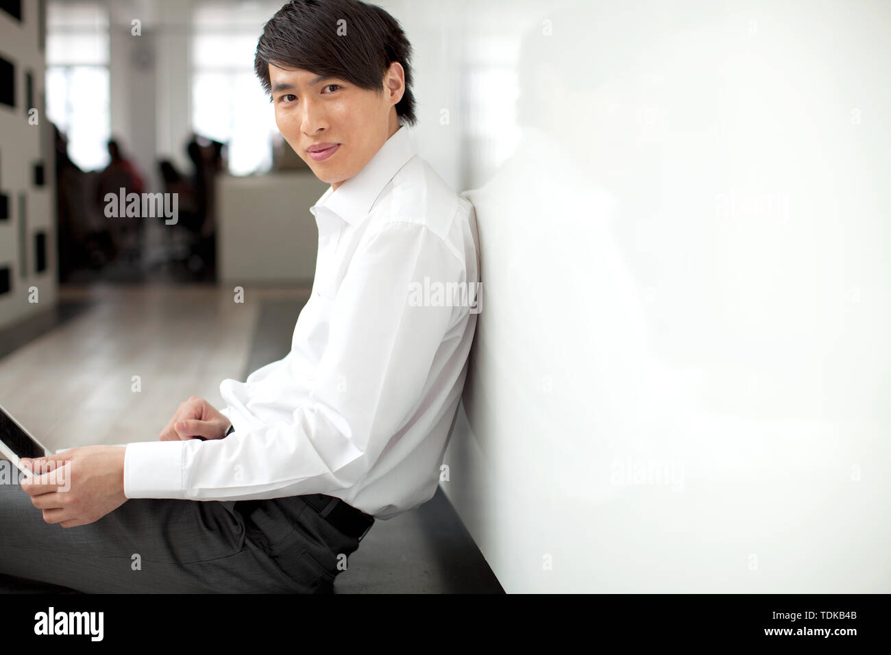 An office white-collar worker Stock Photo - Alamy