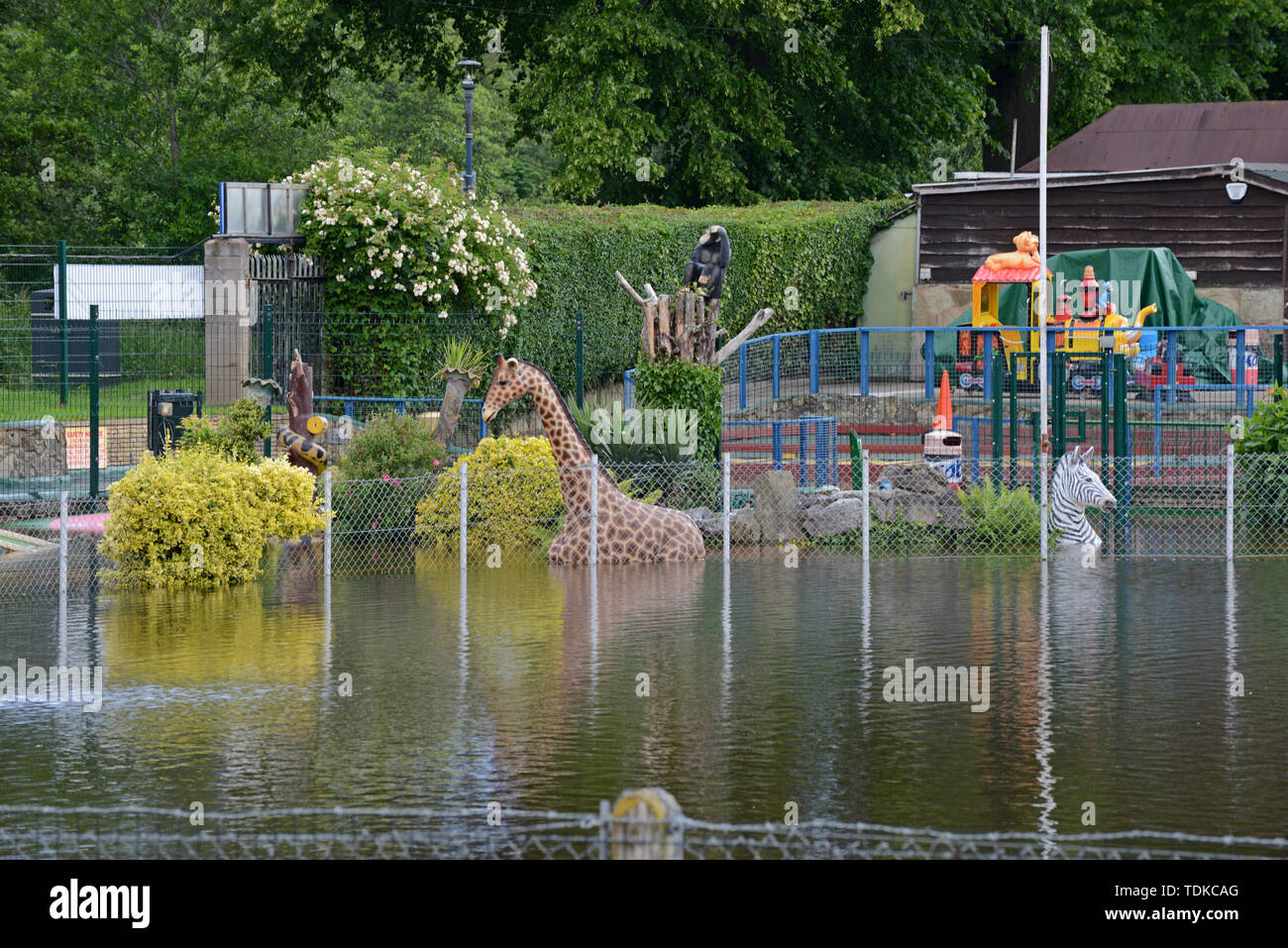 Flooded playground hi-res stock photography and images - Alamy