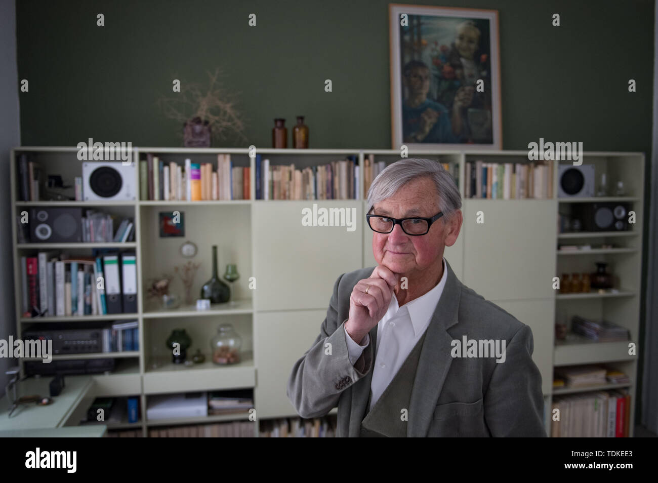 Leipzig, Germany. 10th May, 2019. The well-known furniture designer ...