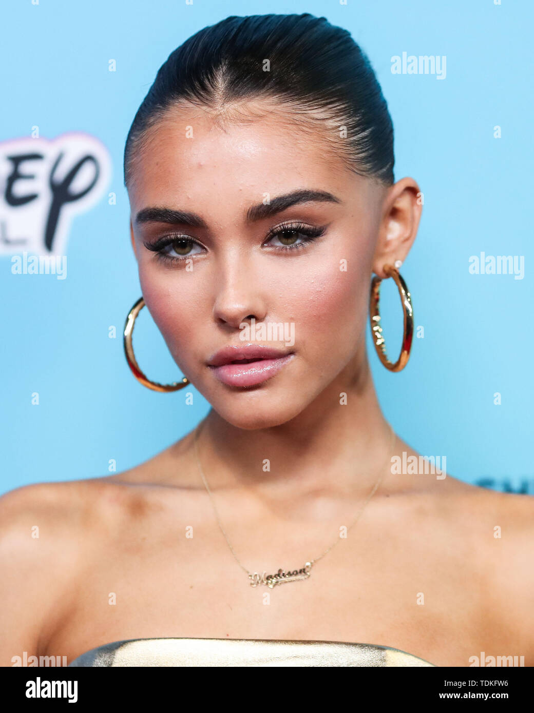 STUDIO CITY, LOS ANGELES, CALIFORNIA, USA - JUNE 16: Singer Madison ...