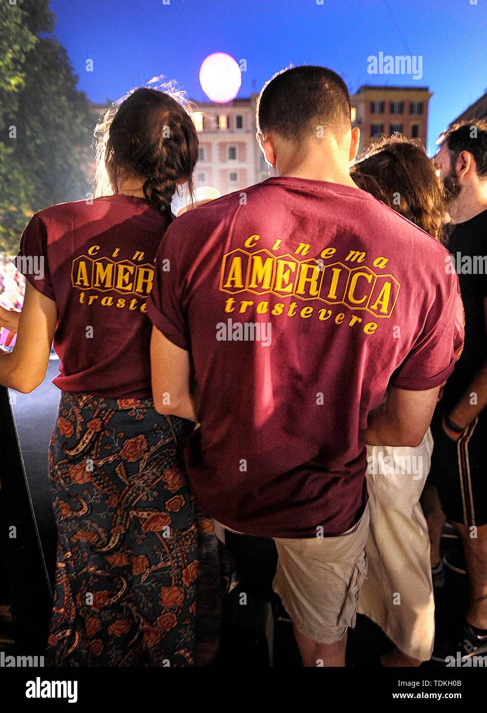 Rome, Italy. 16th June, 2019. Rome, Jeremy Irons at the arena in Piazza ...