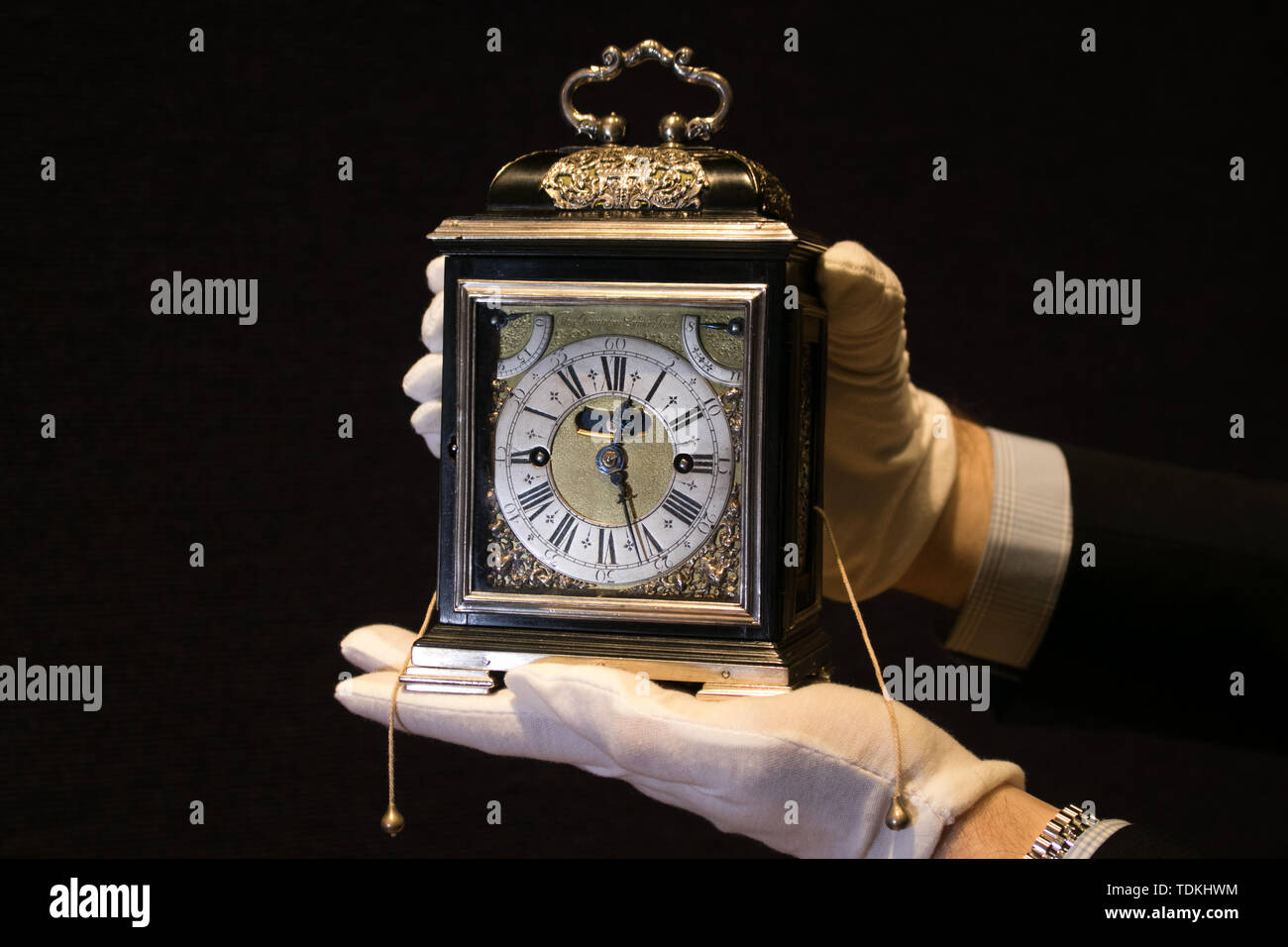 Bonhams London, 17th June 2019. The King William & Queen Mary Royal ...