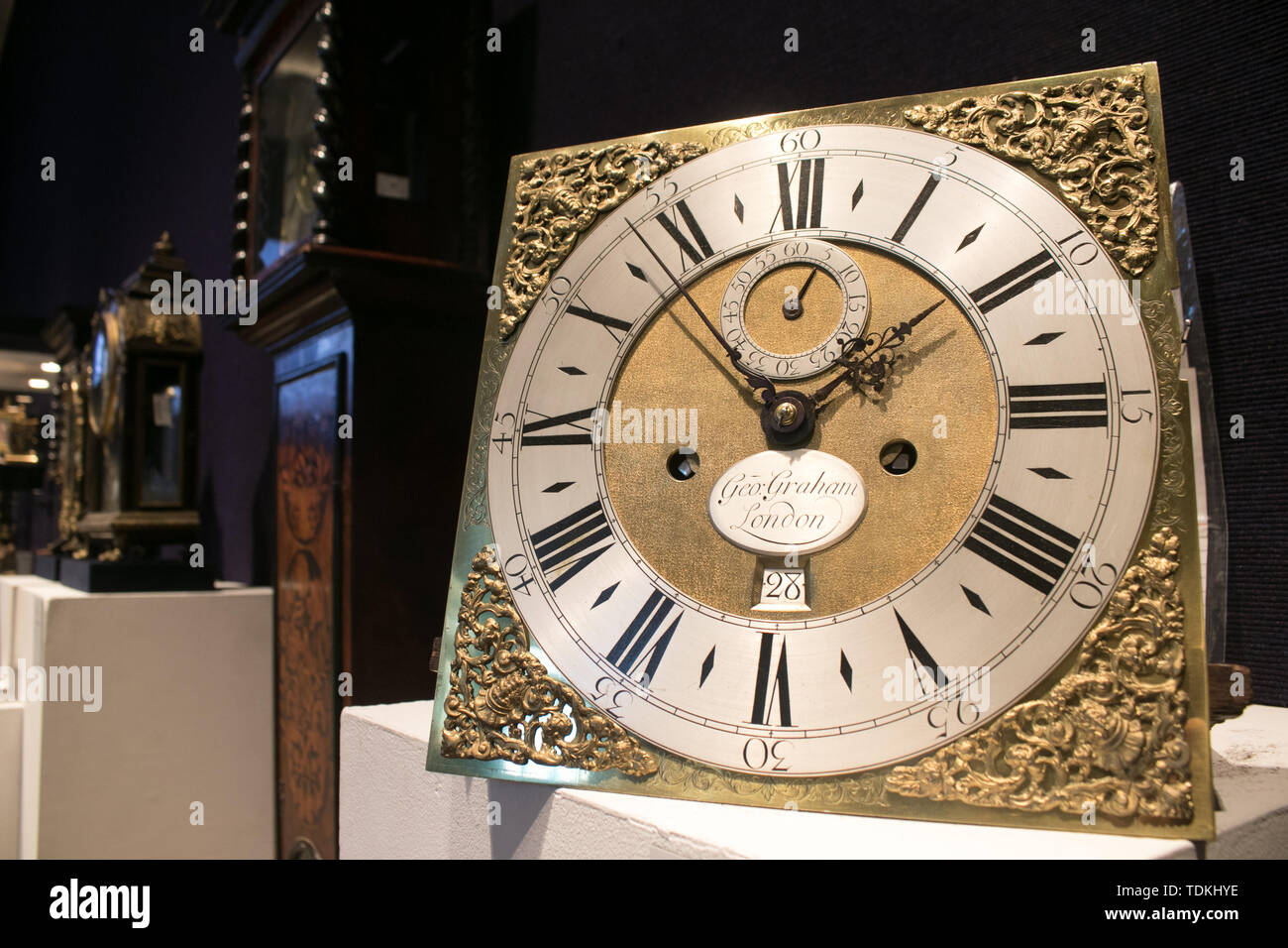 Bonhams London. 7th June 2019. A good early 18th century numbered 8-day ...