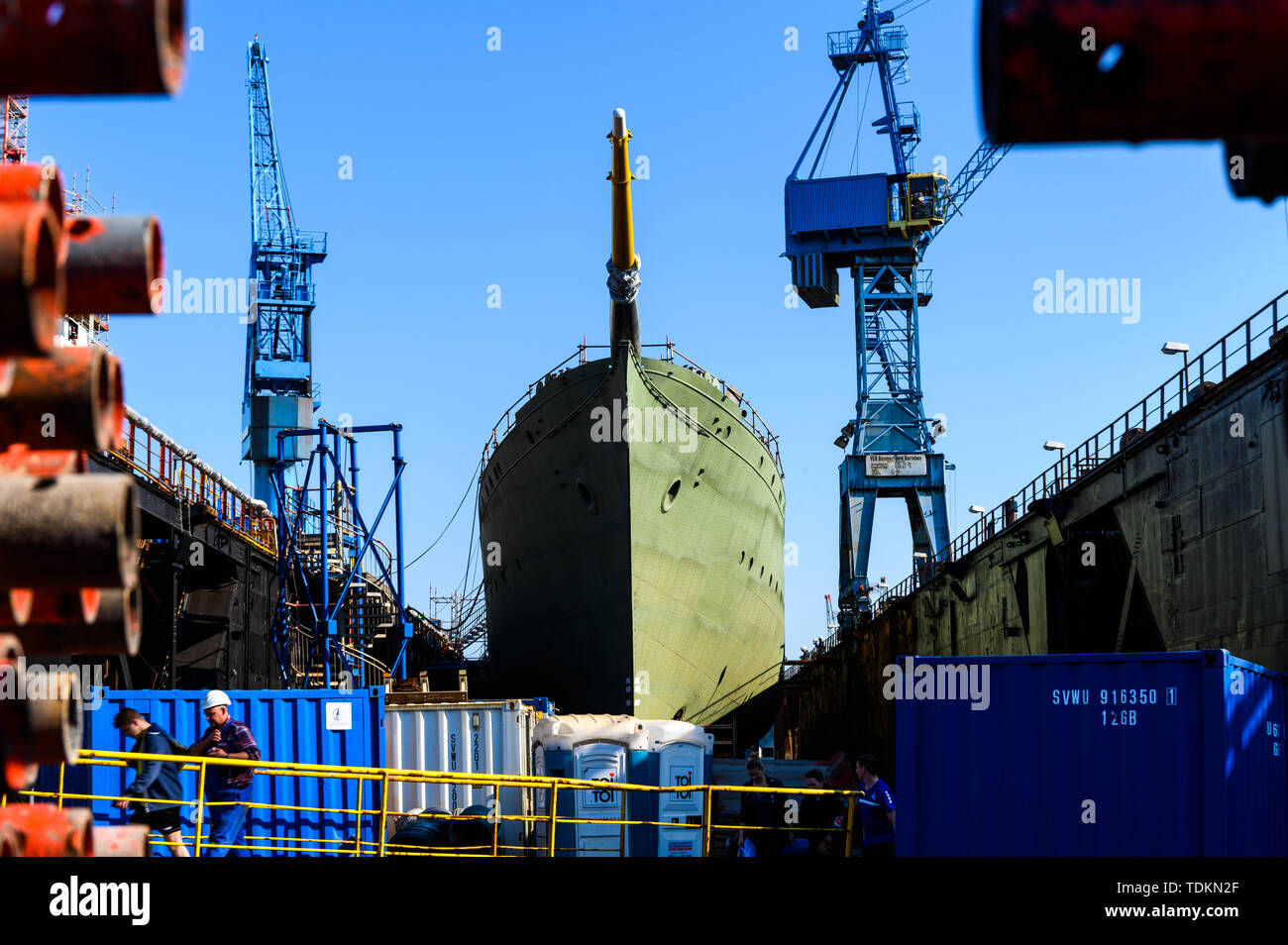 Alsfleth shipyard hi-res stock photography and images - Alamy