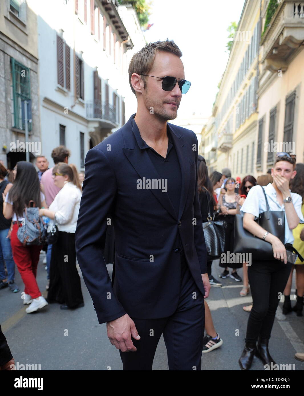 Swedish actor alexander skarsgard hi-res stock photography and images ...