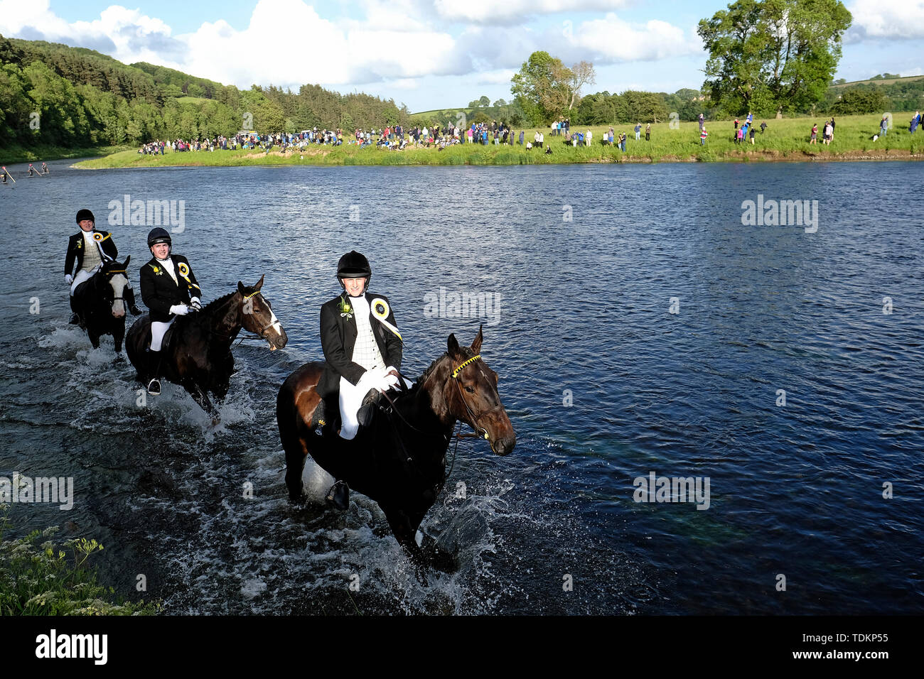 Melrose festival common riding hi-res stock photography and images - Alamy