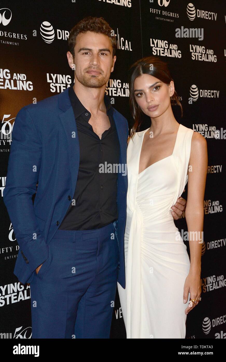 New York, NY, USA. 17th June, 2019. Theo James, Emily Ratajkowski at ...