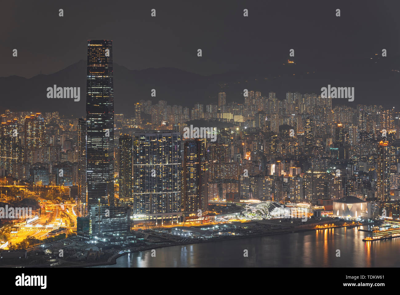 Hong Kong City Scenery Stock Photo - Alamy