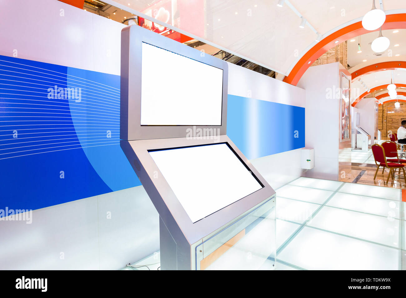 Digital touchscreen terminal hi-res stock photography and images - Alamy