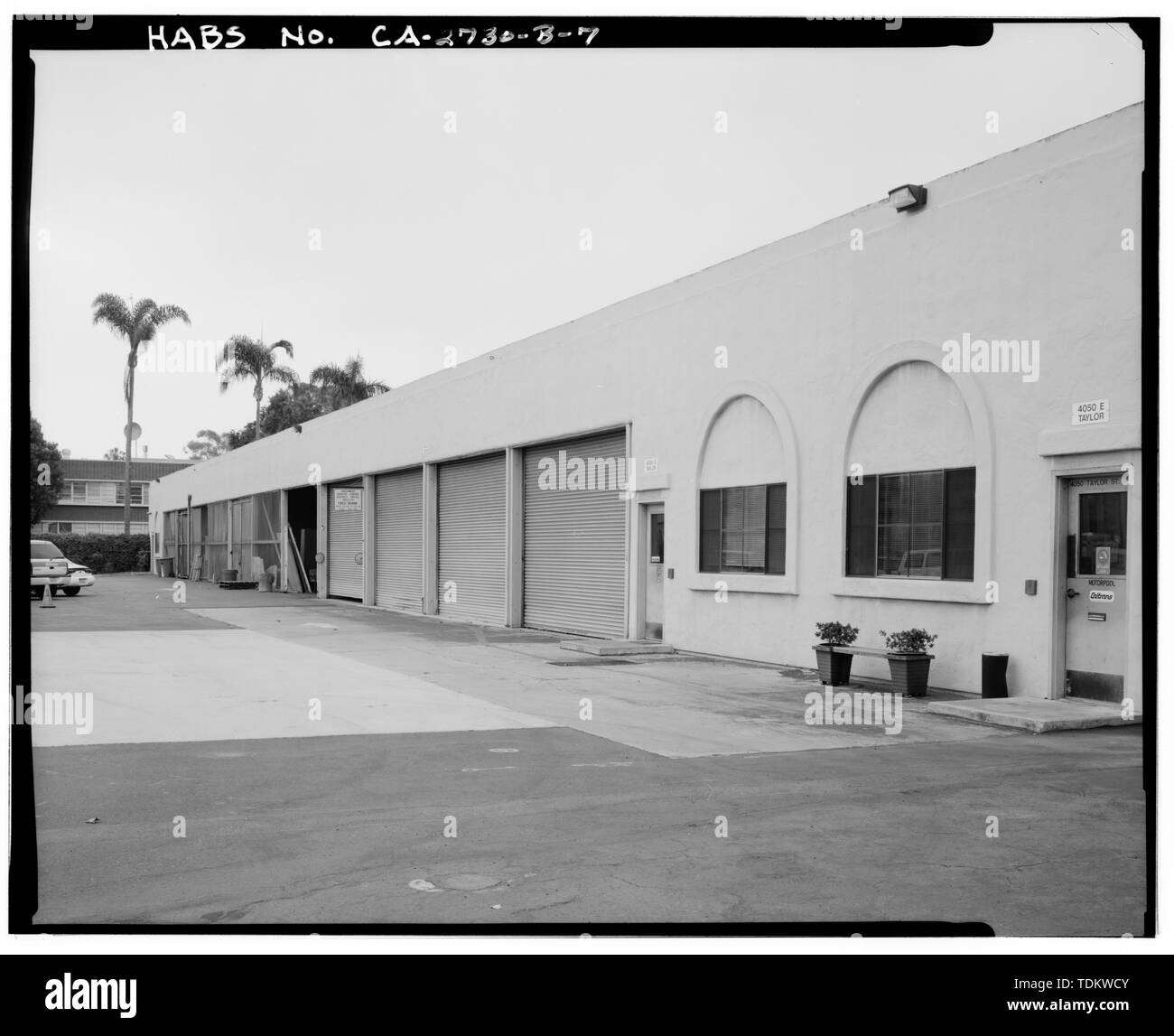 Oblique view looking southwest along the east wall. - CALTRANS District ...