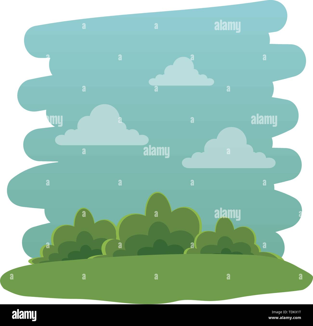 recreational park natural scene icon Stock Vector Image & Art - Alamy