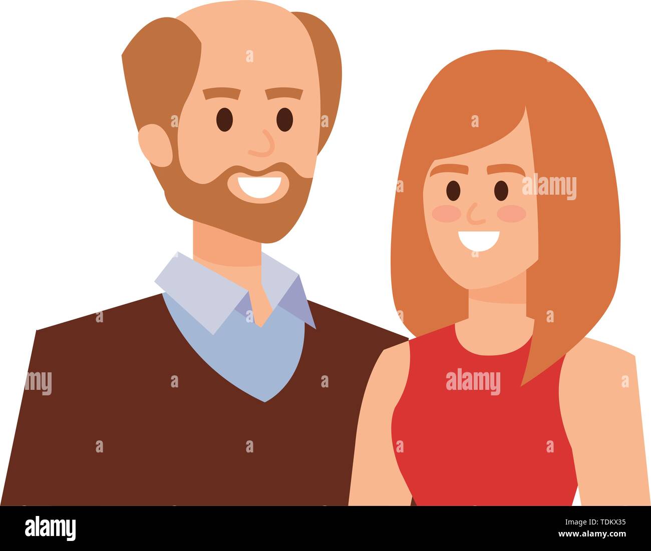 adults parents couple avatars characters Stock Vector Image & Art - Alamy