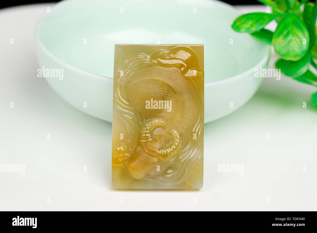 Huang jade jewellery Stock Photo - Alamy