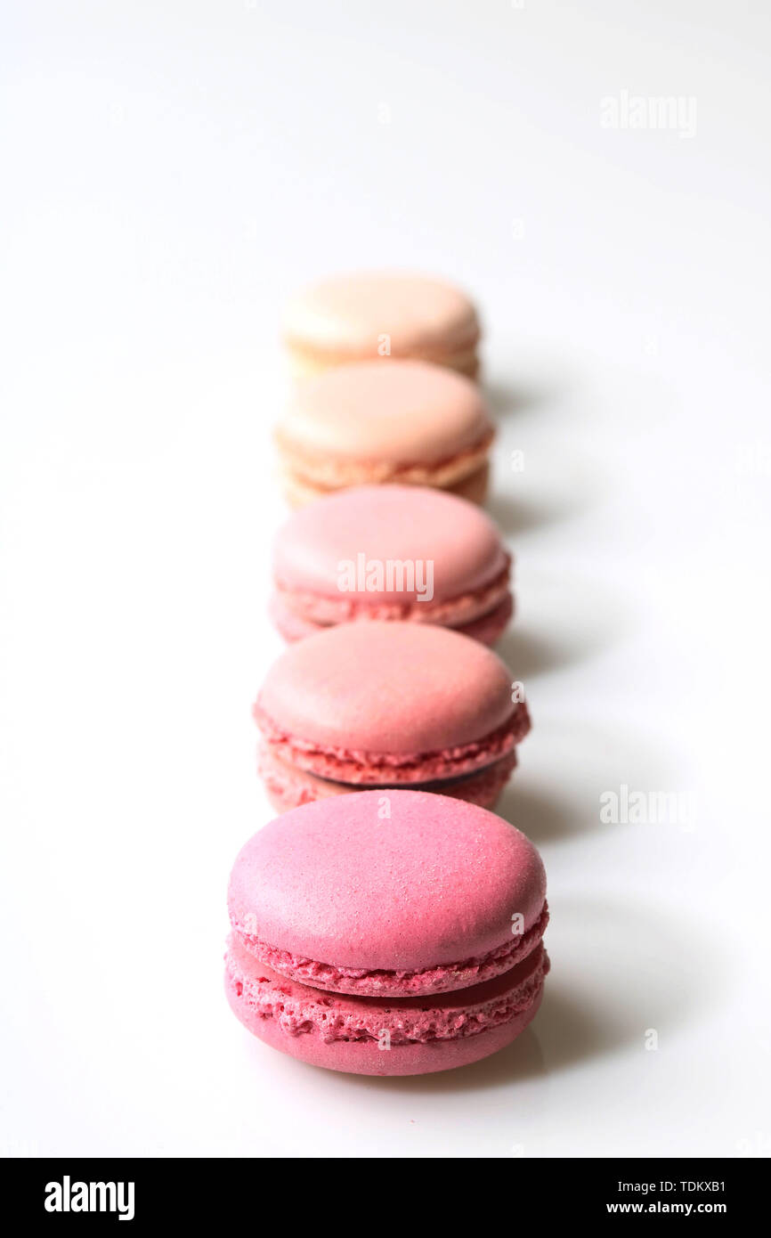French dessert macarons Stock Photo - Alamy