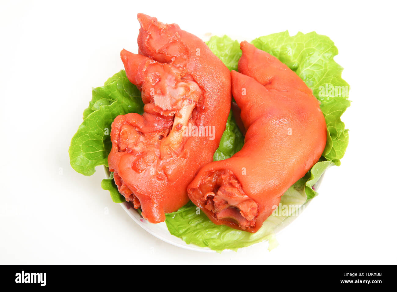 pig 's hoof Stock Photo - Alamy