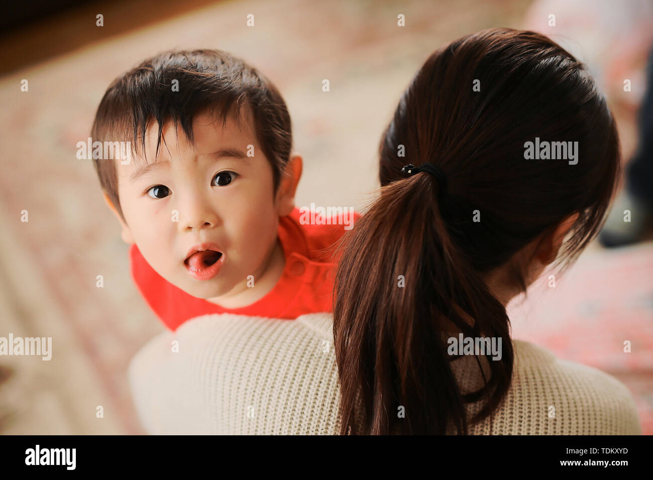 Physical contact hug hi-res stock photography and images - Alamy