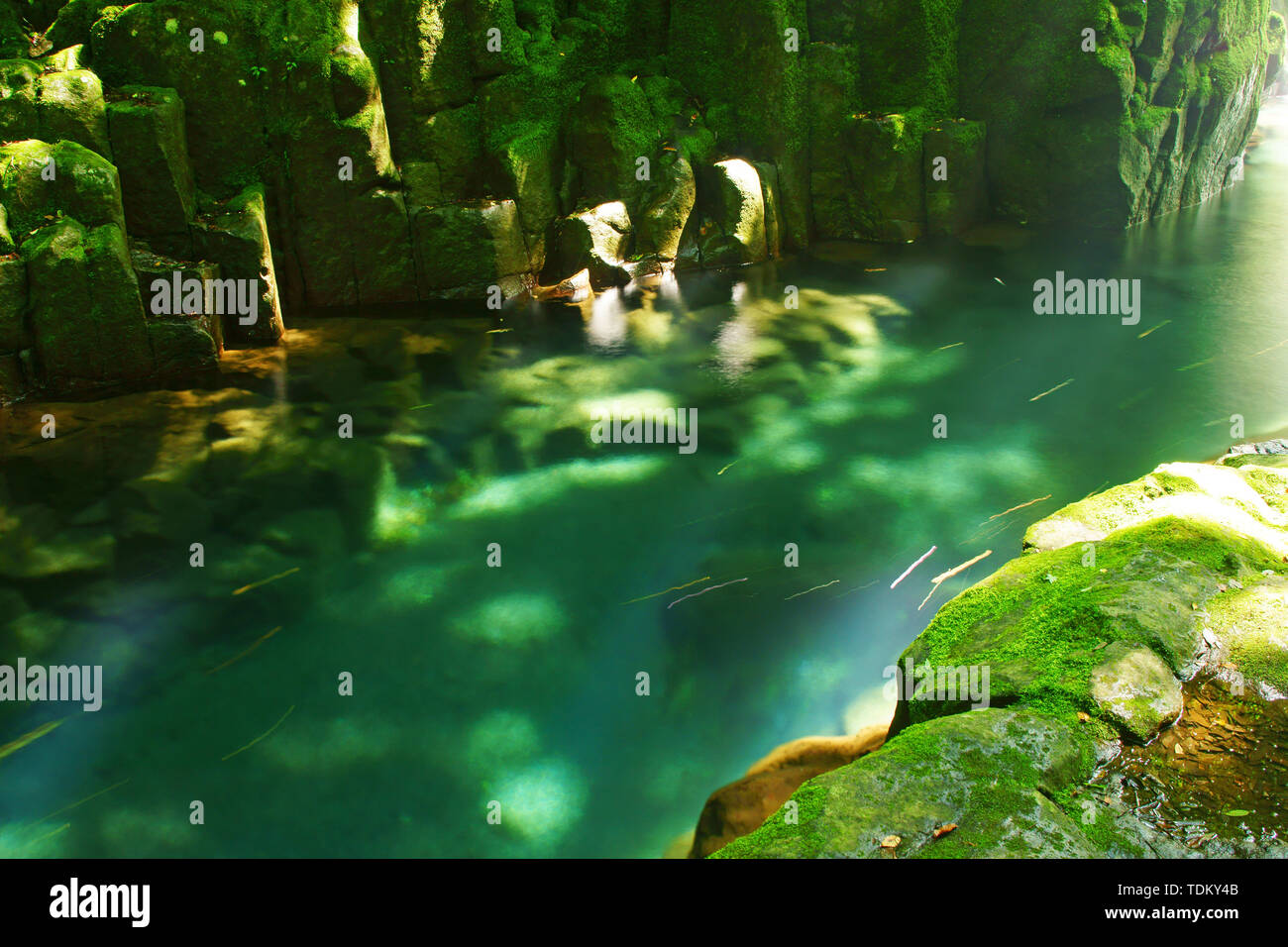 Kikuchi Gorge, Kumamoto Prefecture, Japan Stock Photo - Alamy