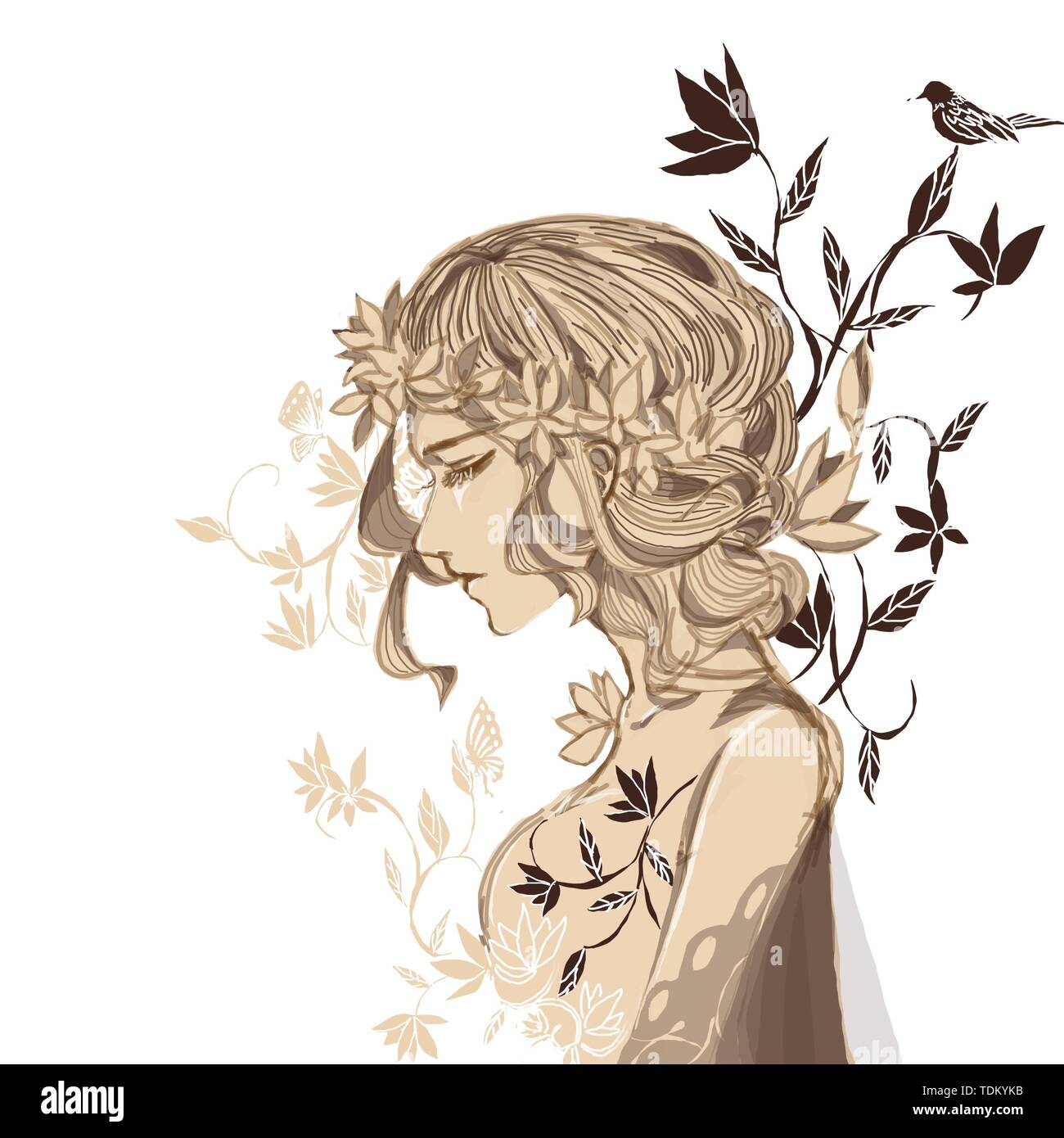 Draw the picture Stock Photo - Alamy