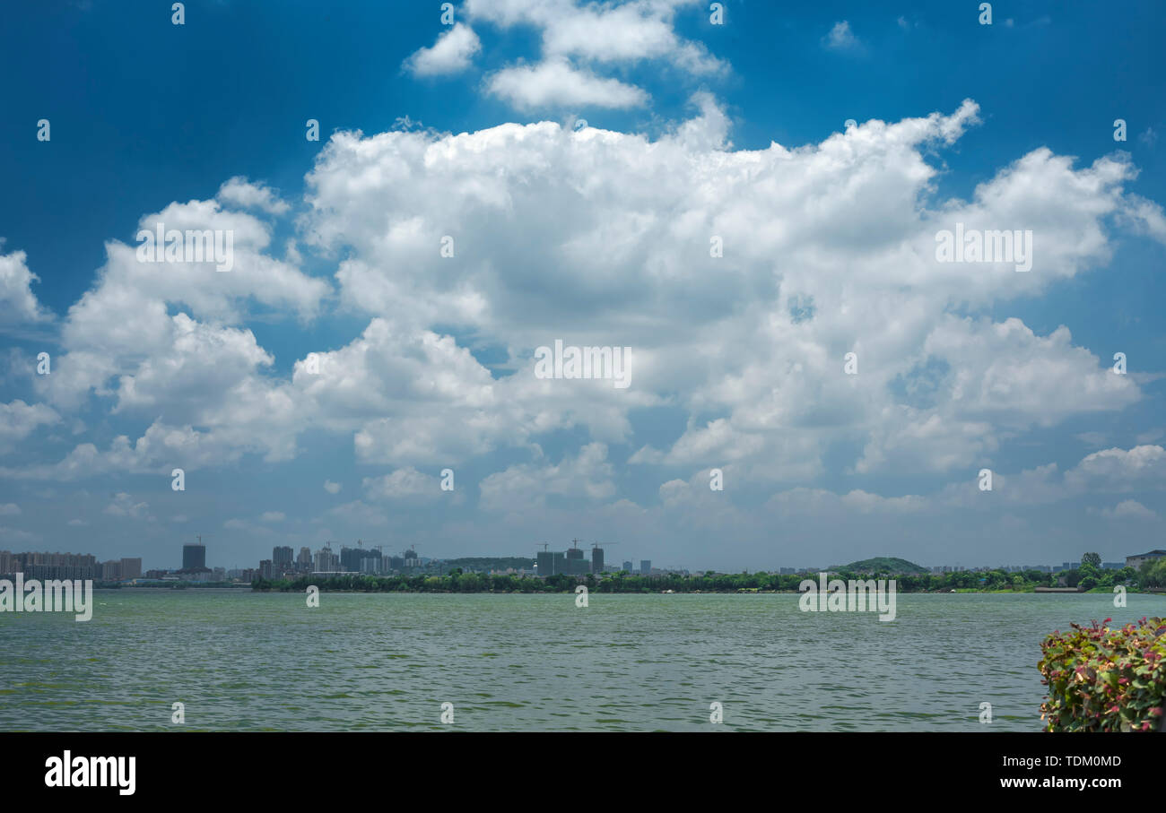 2017.7.11 Photographs in Guanggu, Wuhan Stock Photo - Alamy