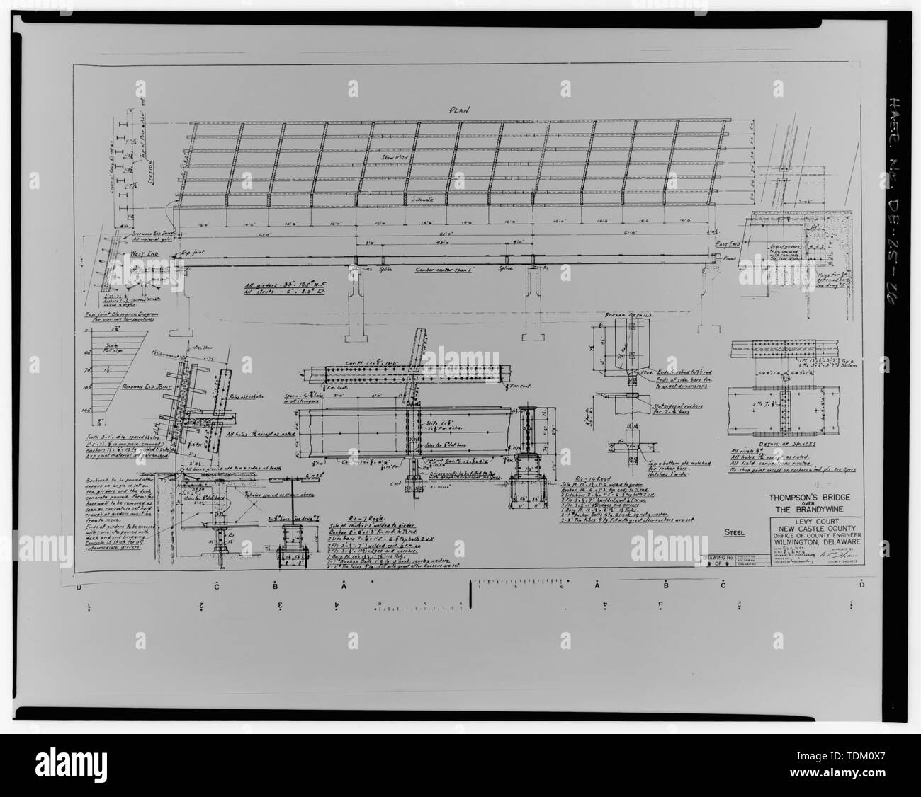 Delaware river bridge Black and White Stock Photos & Images - Alamy