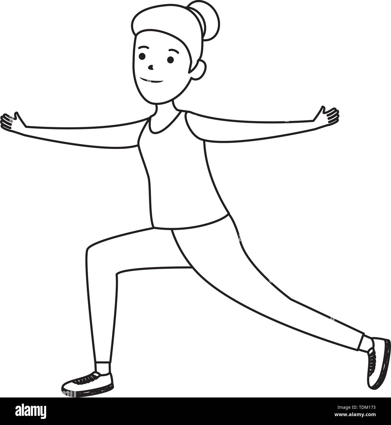 Exercice exercice Stock Vector Images - Alamy