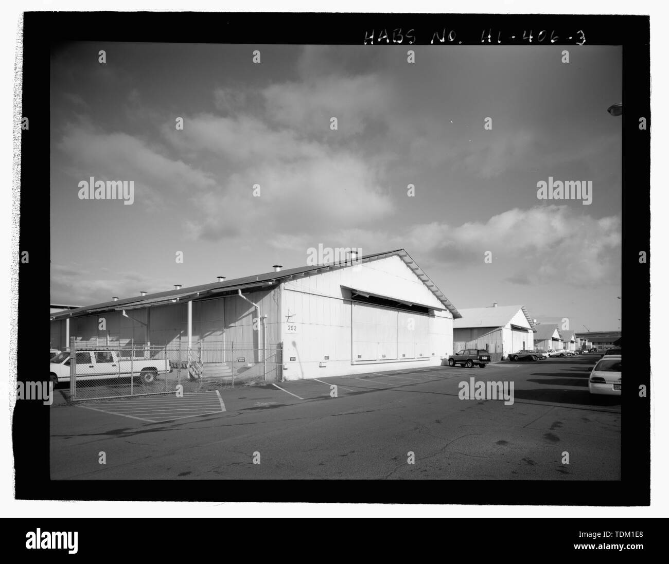 Overall shot of Storehouse Row, looking up Fuller Way. - U.S. Naval ...