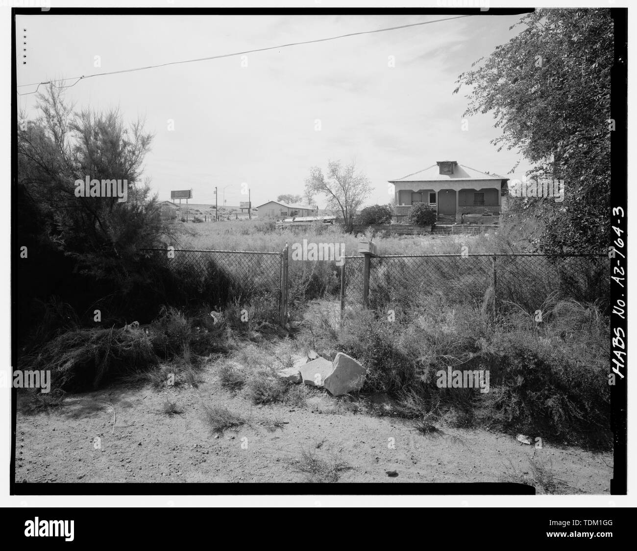 Overall view of Armijo property entrance, facing south. - Armijo House ...