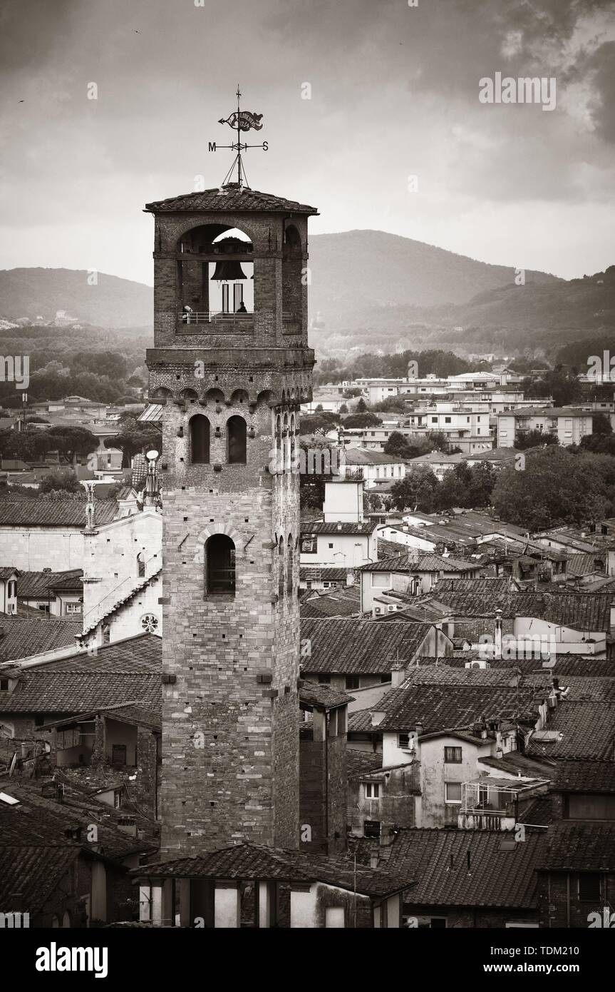 Clock Tower Lucca Italy Europe High Resolution Stock Photography and ...