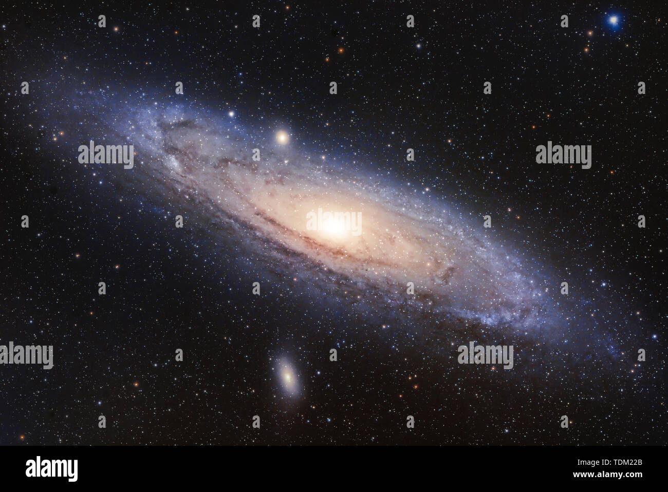 M31 Andromeda galaxy Stock Photo - Alamy