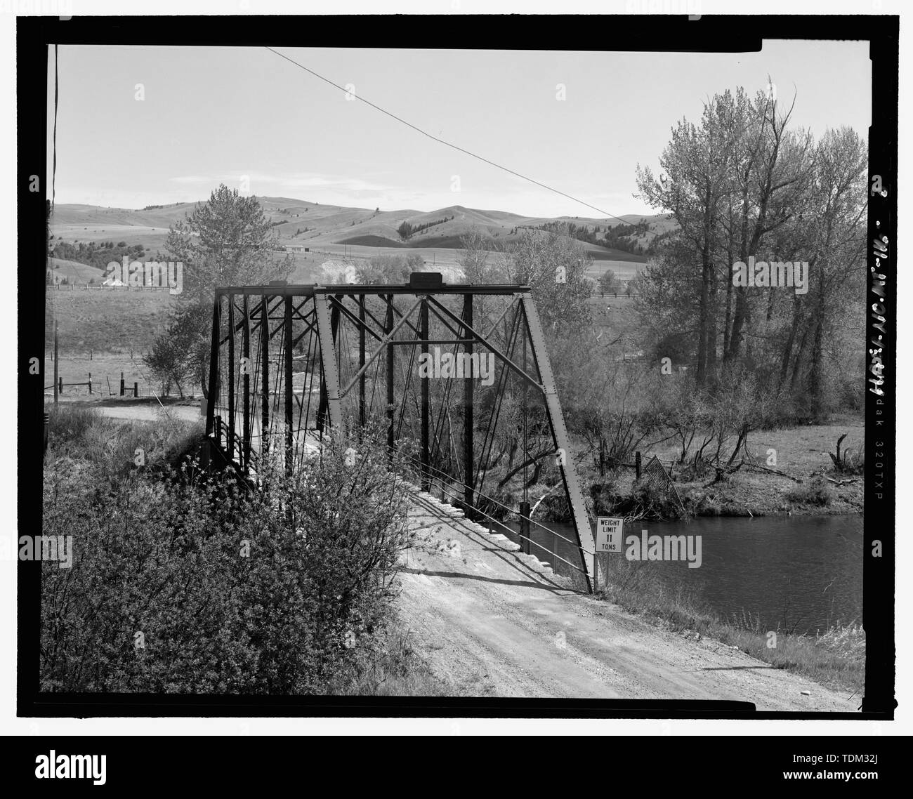 Overview; south side; view to east-southeast - Garrison Bridge ...