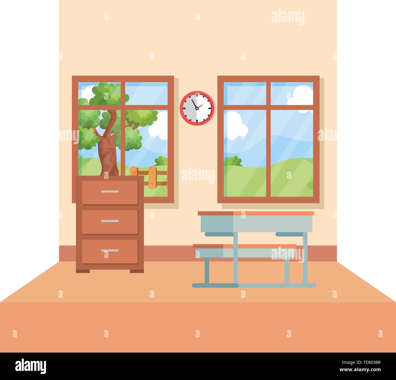 Classroom Window Clipart