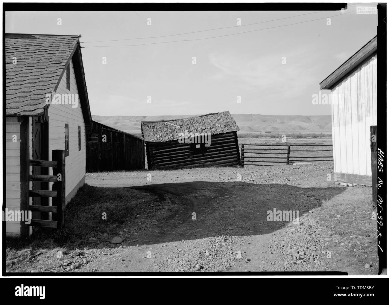 PADDOCK ELEVATION, VIEW FROM SOUTHEAST, SHOWING SITE - Grant-Kohrs ...