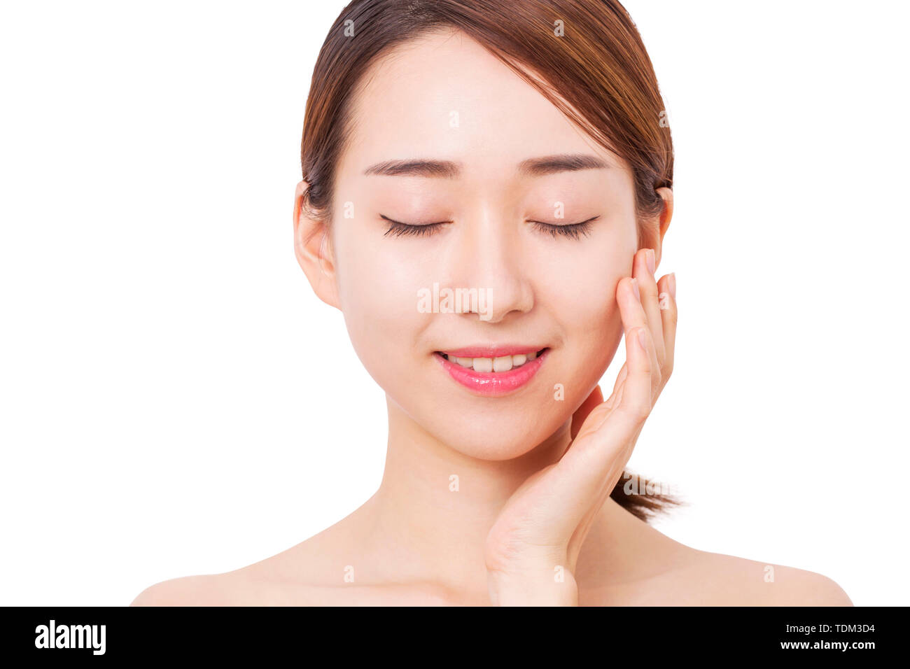 Beautiful women and smooth skin Stock Photo - Alamy