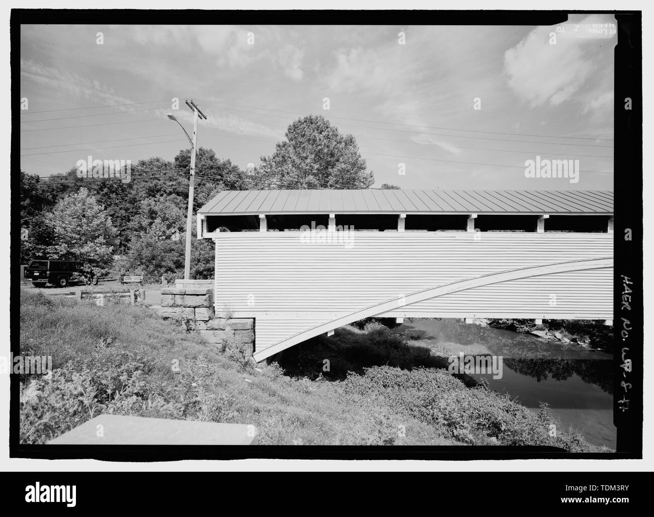 Regional bridge construction documentation Black and White Stock Photos ...