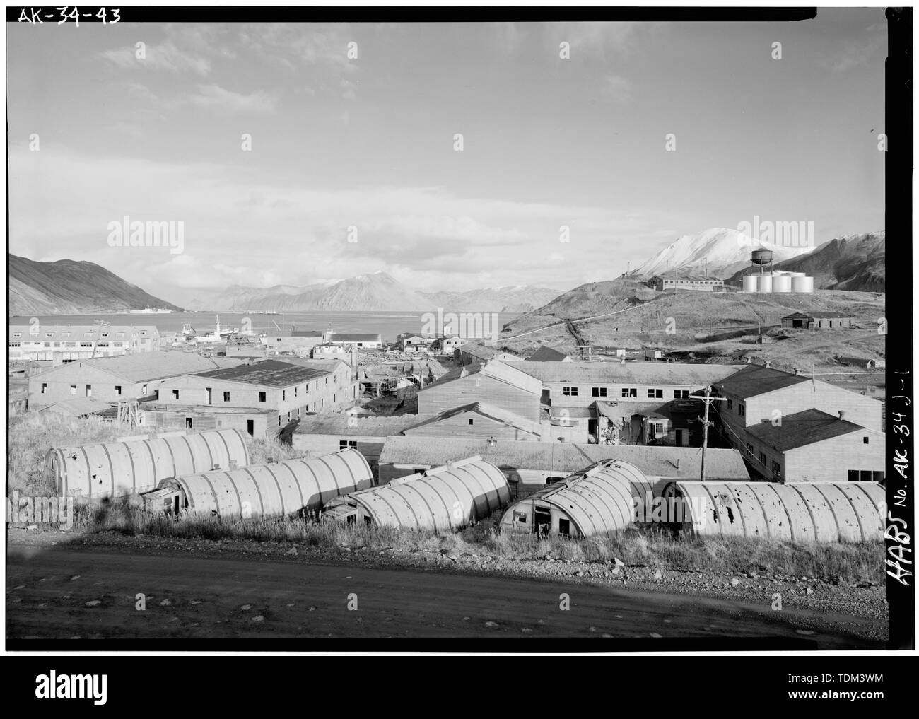 PANORAMA, SHOWING RELATION TO HEADQUARTERS AREA, LOOKING EAST - Naval ...